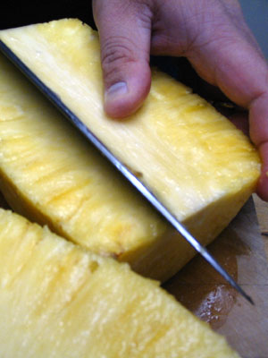 How To Cut Pineapple